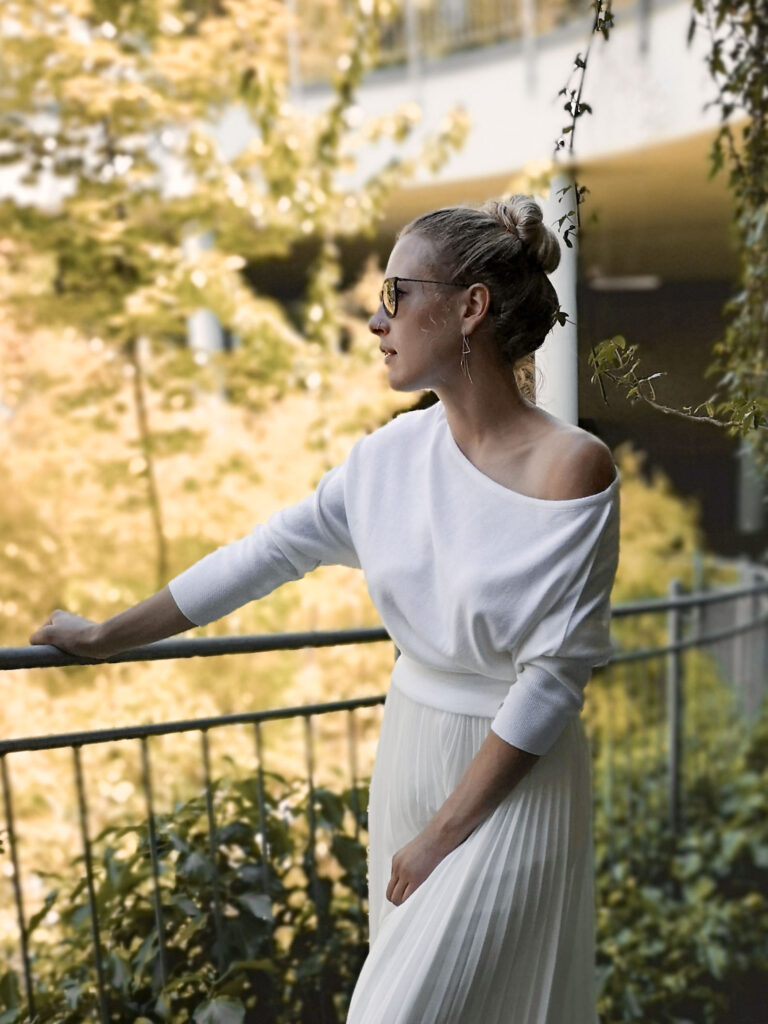 #be shiny plissierter Brautrock – forever & eva